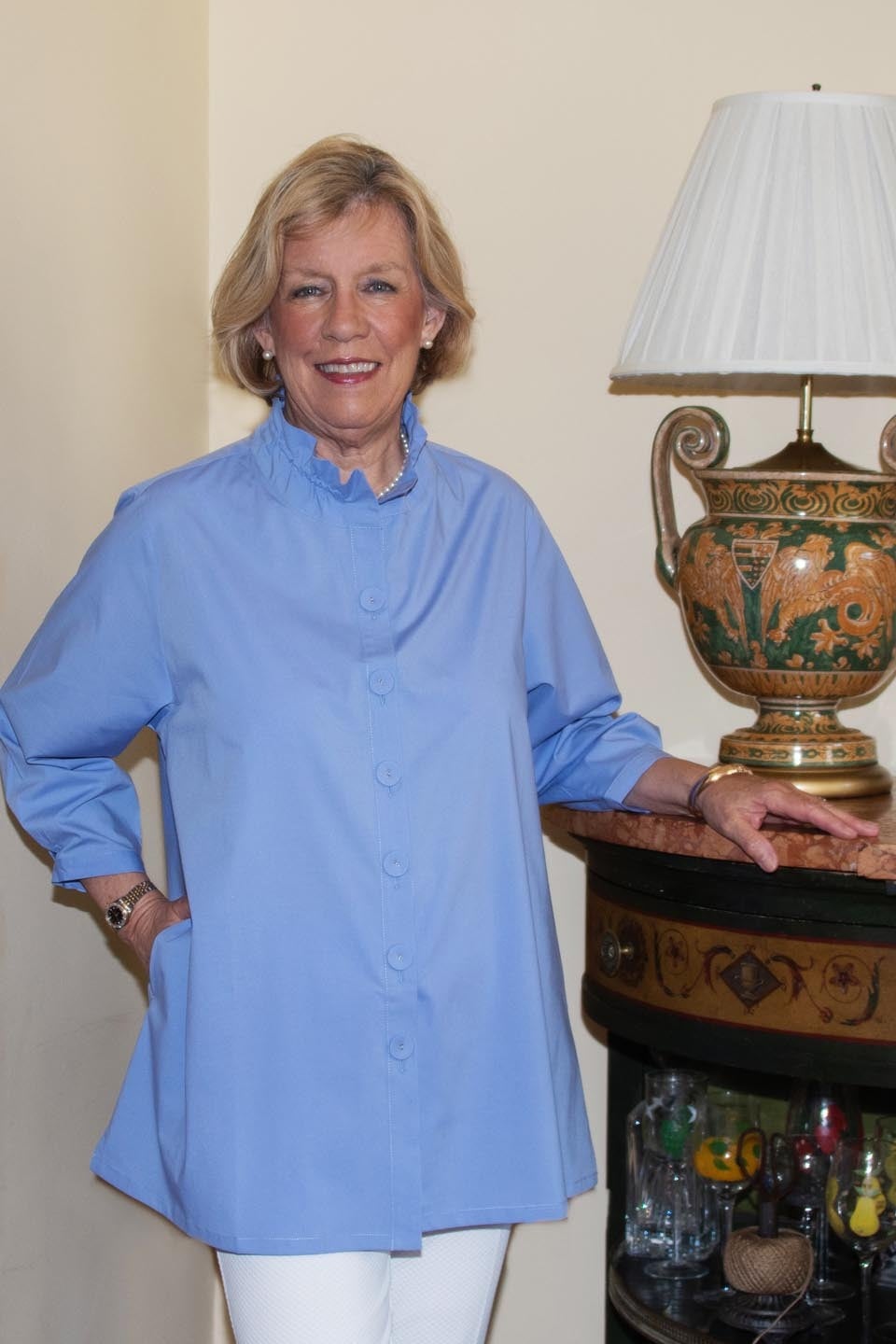 Beach House Blouse - Diane Bailey Designs | Diane Bailey Designs